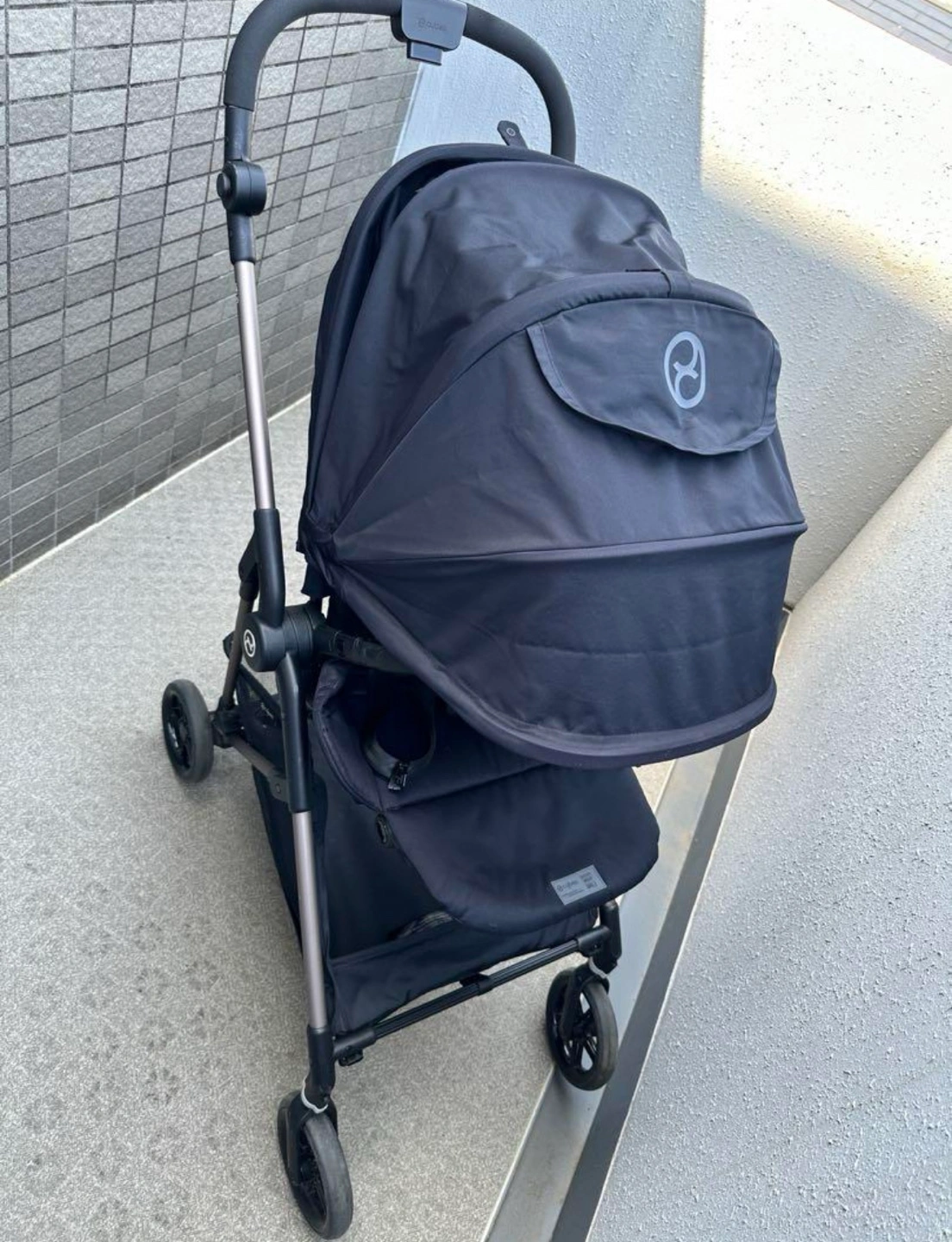 メリオ 2022モデル サイベックス 2cybex MELIO ＆レインカバー＆ドリンクホルダー - キャロット（Karrot）